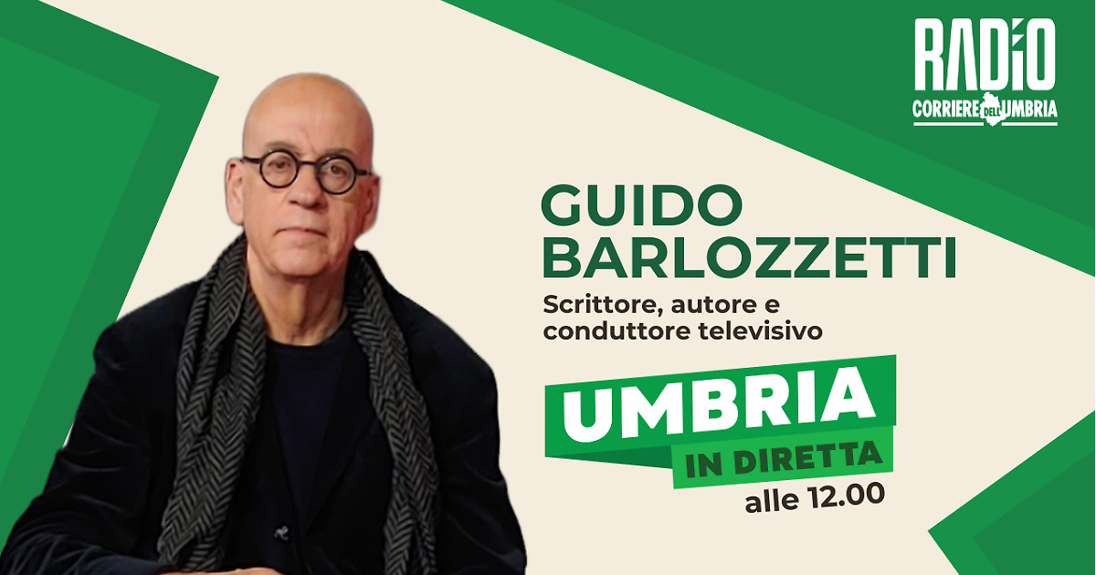 Guido Barlozzetti ospite a Umbria in diretta, in onda su Radio Corriere ...