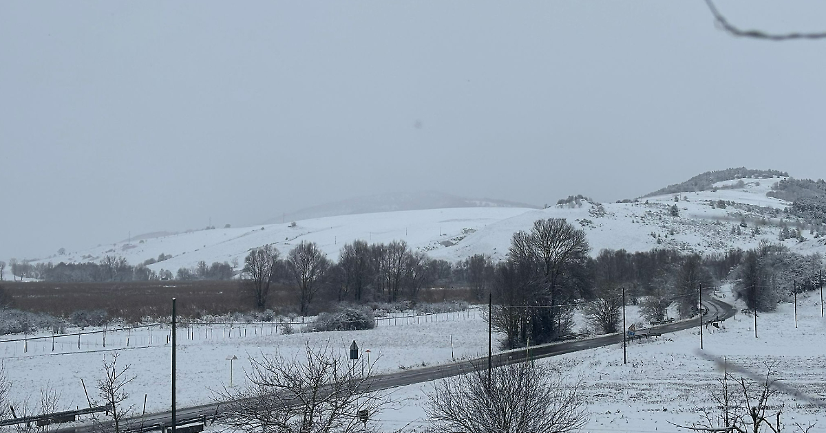E' un bianco Natale, Umbria sotto la neve. Tutte le località imbiancate ...