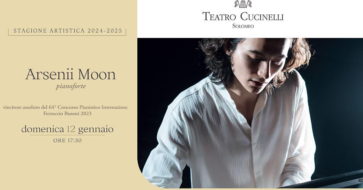 Arsenii Moon, vincitore del Concorso Pianistico Busoni, in concerto a Solomeo - Corriere dell'Umbria