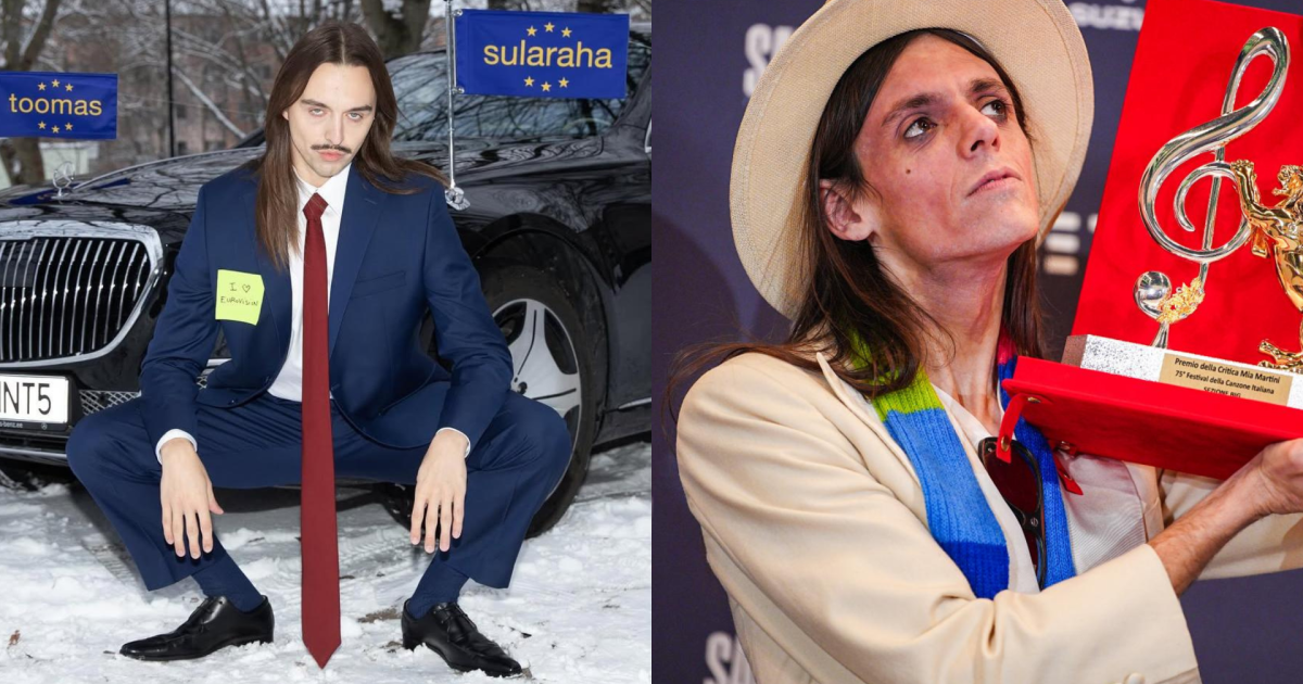 Eurovision, Espresso macchiato di Tommy Cash vola verso il podio per i ...