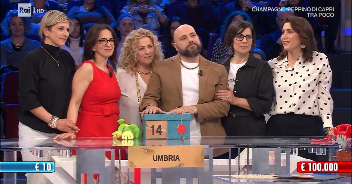Affari tuoi, Dino da Amelia gioca una partita da manuale e vince 100 ...