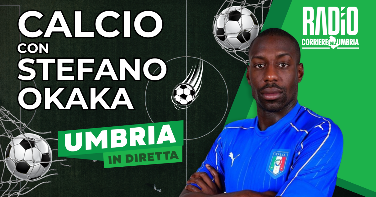 Il bomber Stefano Okaka super-ospite nella nuova puntata di Umbria in ...
