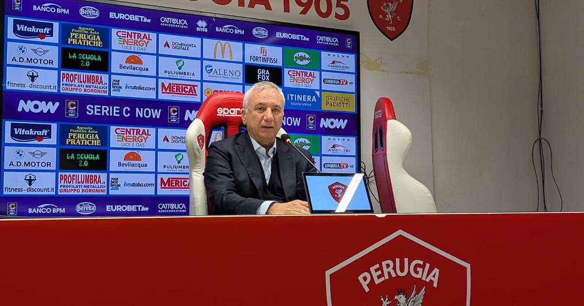 Meluso: "Il Perugia deve puntare a vincere, vogliamo tenere Cangelosi ...