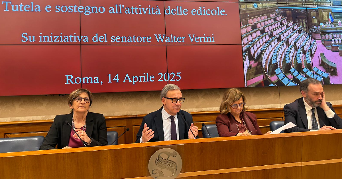 Walter Verini (Pd) presenta in Senato ddl a sostegno delle edicole: il video integrale ...