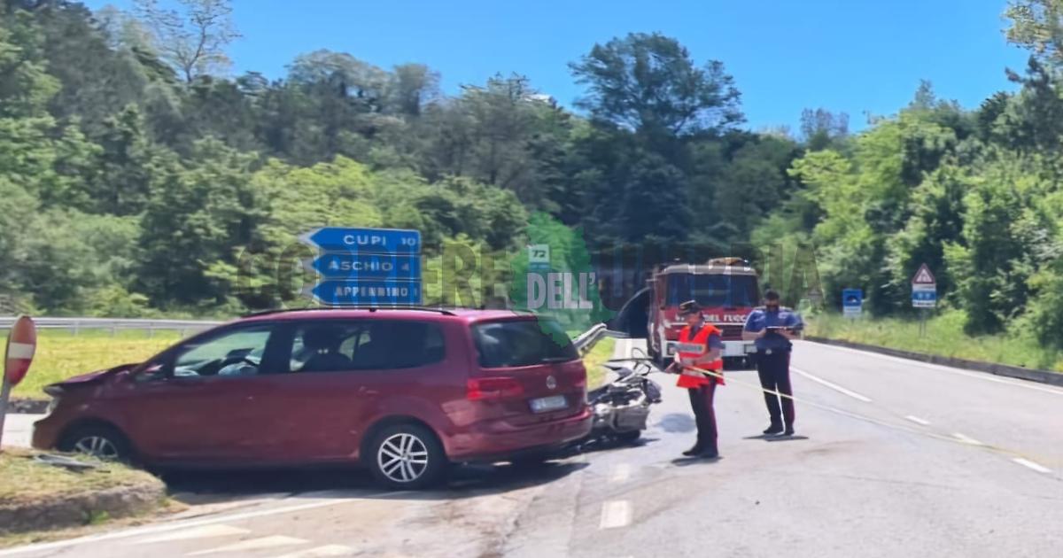 Tragico schianto all'incrocio: muore motociclista di 62 anni - Corriere ...