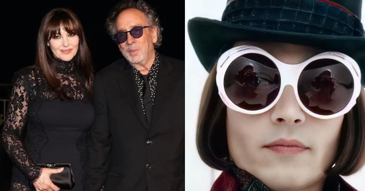 Tim Burton, la fabbrica di cioccolato compie 20 anni. La compagna Monica Bellucci: "Incontri ...
