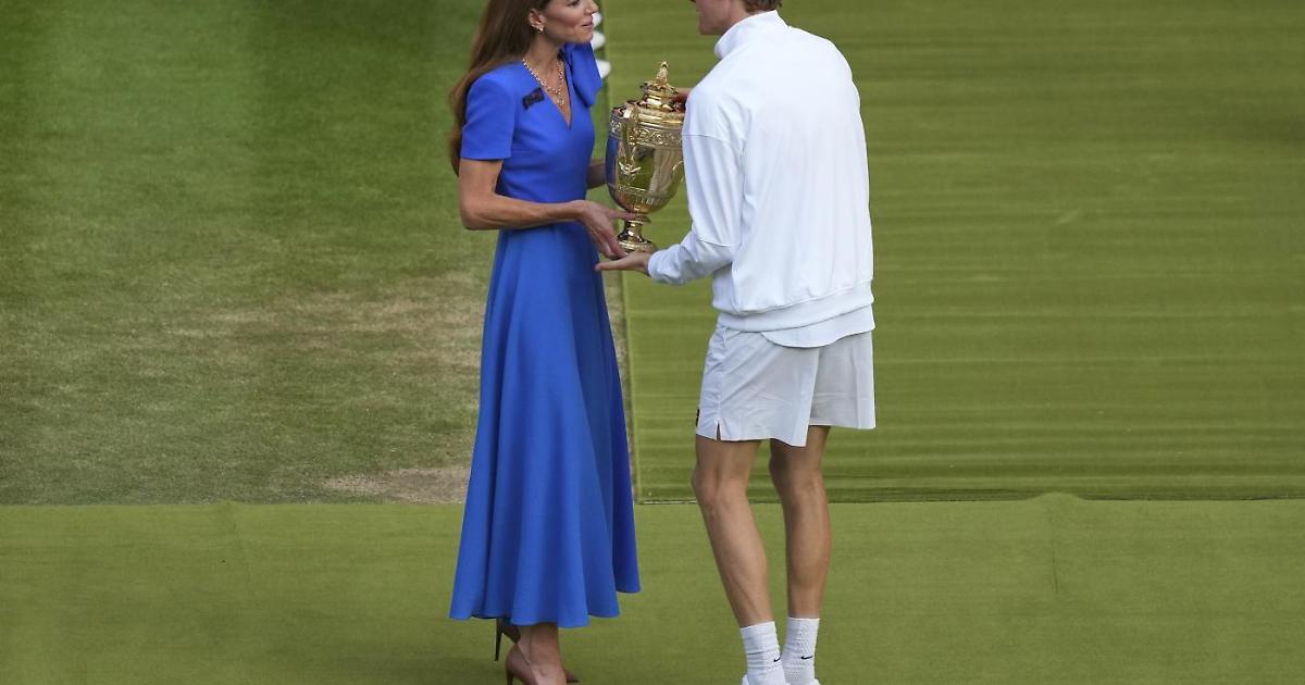 Sinner, l’incontro con i reali: cosa ha detto Kate, i retroscena di Wimbledon - Corriere dell'Umbria