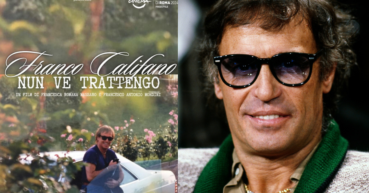 Nun ve trattengo, il nuovo film sulla vita di Franco Califano. Quando ...