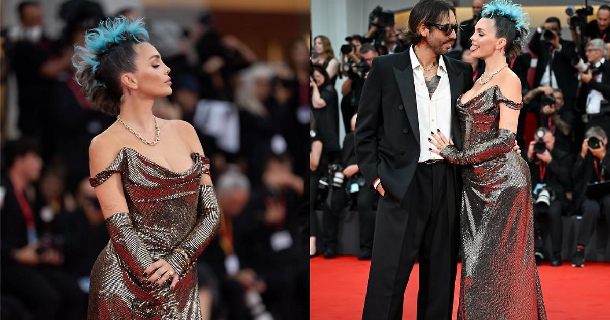 Rose Villain conquista Venezia con una cresta punk glamour: scopri come ...