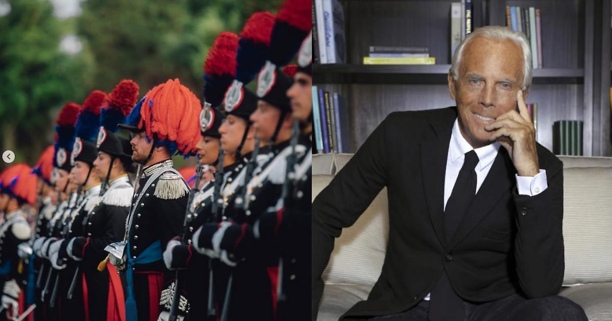 Il tocco di Giorgio Armani dietro la storica divisa nera dei carabinieri: scopri la storia che ...