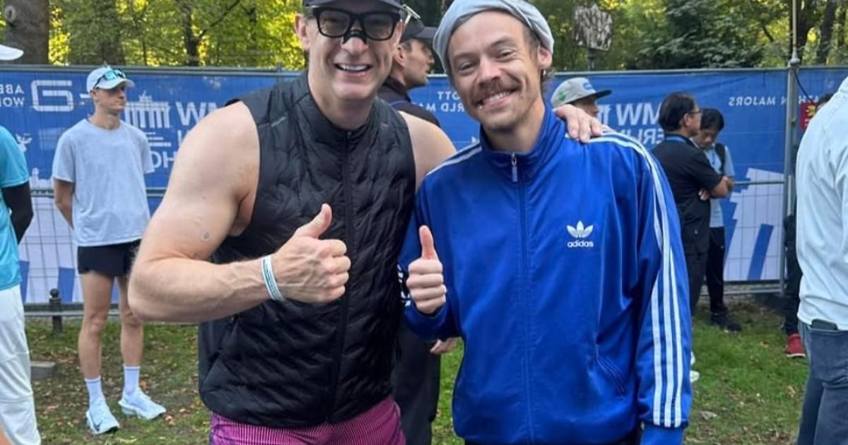 Harry Styles corre la maratona di Berlino in incognito e taglia il ...