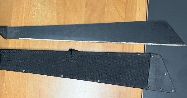 Giravano in auto con un machete da 70 centimetri: denunciati tre ...