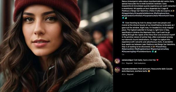 Terni, l'influencer virtuale Francesca Giubelli si innamora della ...