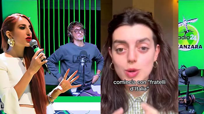 Polemica sull'Inno d'Italia, dopo Francamente lo scontro tra Cruciani e Francesca Bubba a La ...